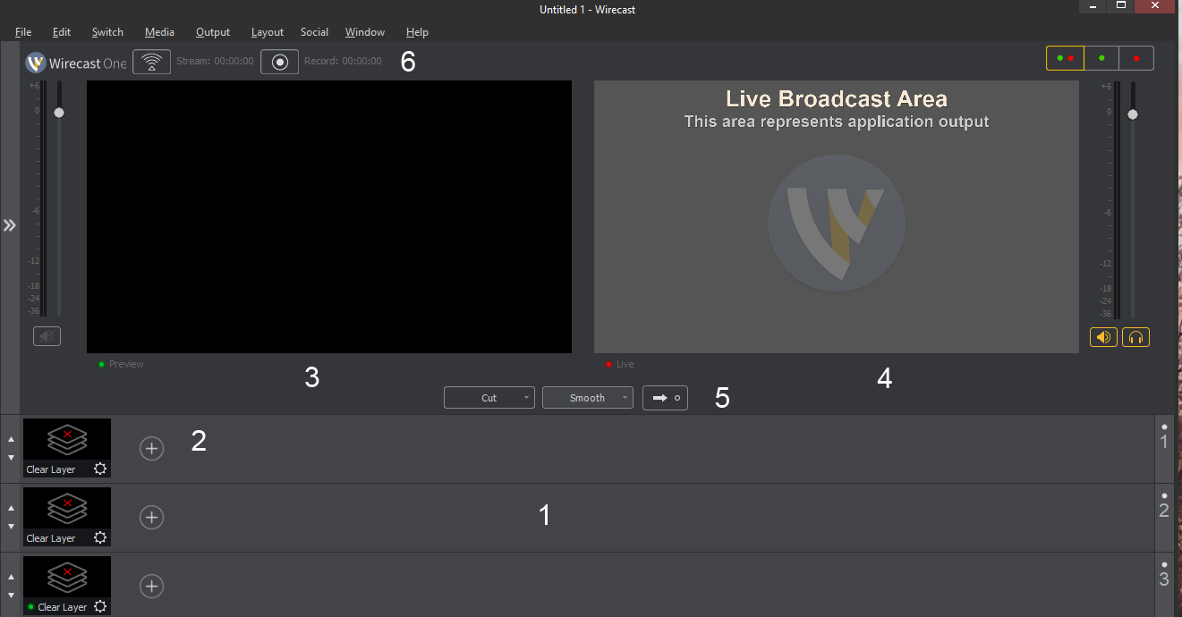 Wirecast One: Overview