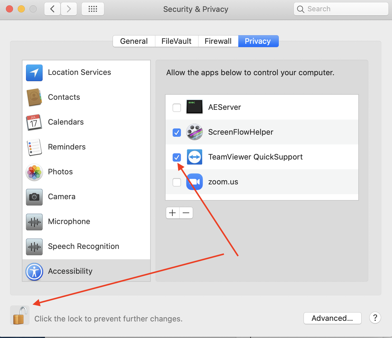 MacOS : How to configure TeamViewer for remote support