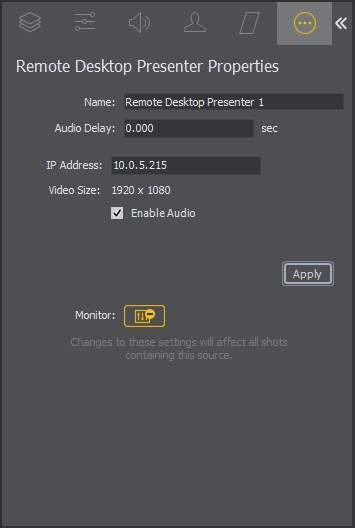 Wirecast: Desktop Presenter