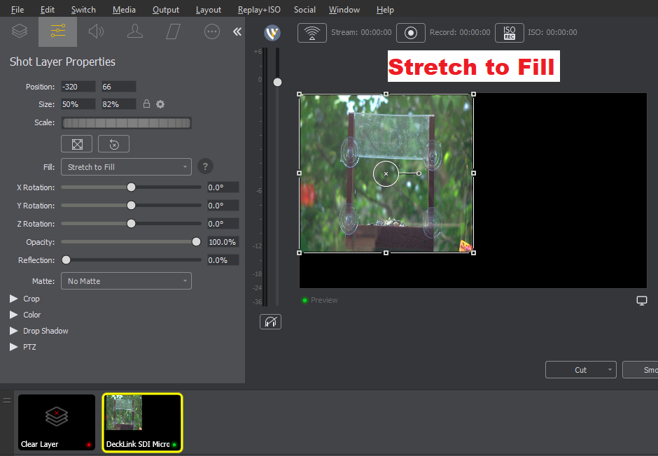 Wirecast 14: How to Scale a Shot