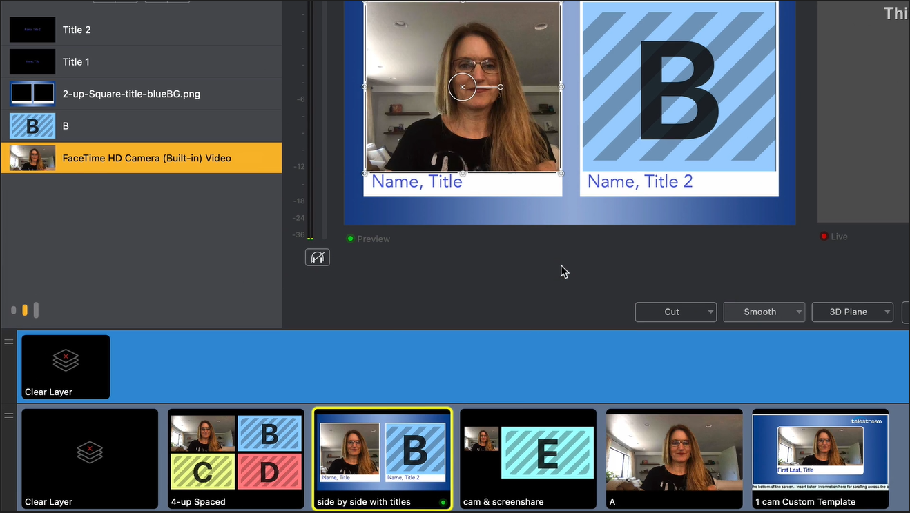 Wirecast: How to Use Placeholders